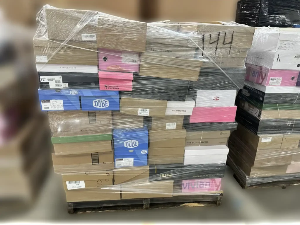 shoe pallets Archives - Wholesale Liquidation Pallets (WLP)
